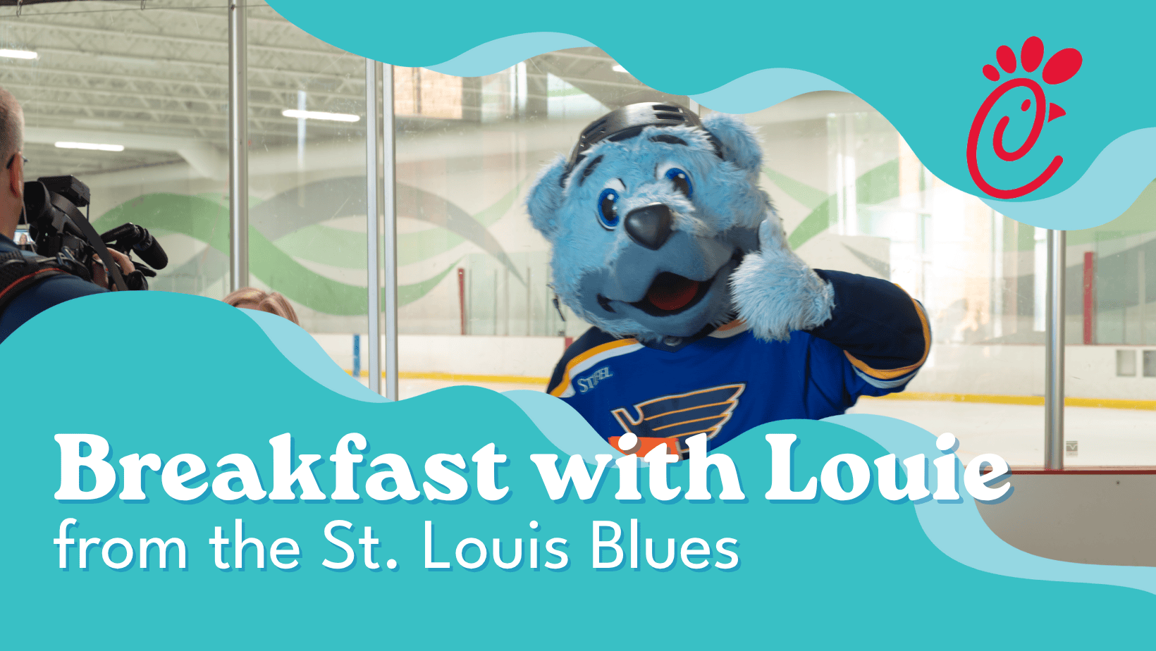 Breakfast with Louis from the St. Louis Blues | stlparent.com