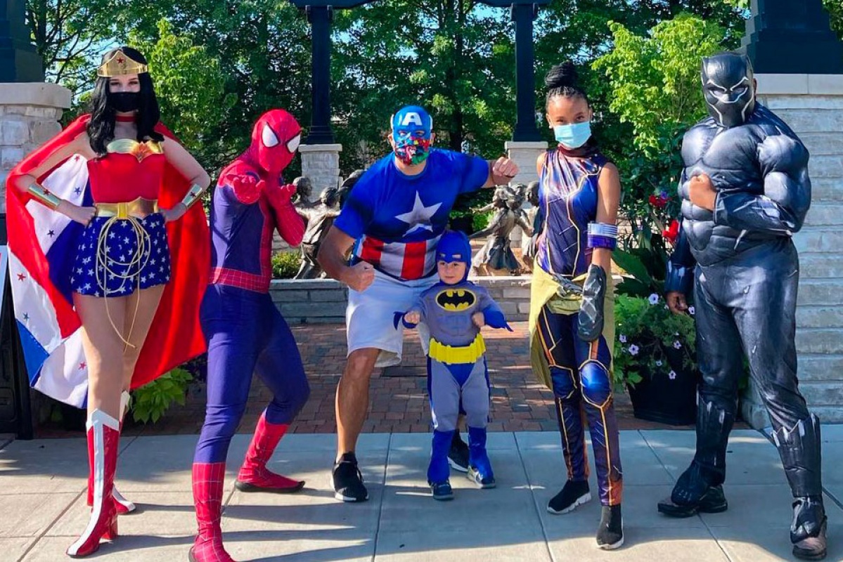 Superhero Halloween Party at MADE for Kids | stlparent.com